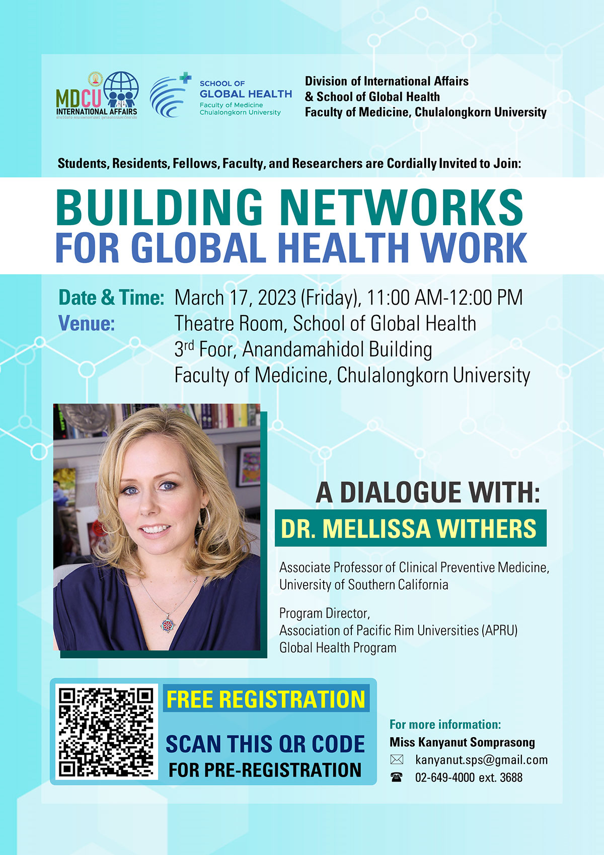 Building networks for global health work - School of Global Health ...