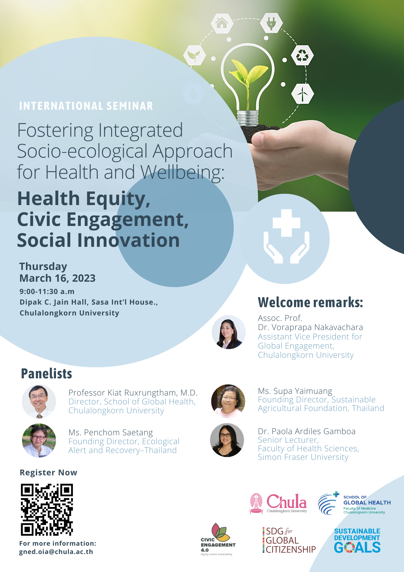 Fostering Integrated Socio-ecological Approach for Health and Wellbeing ...