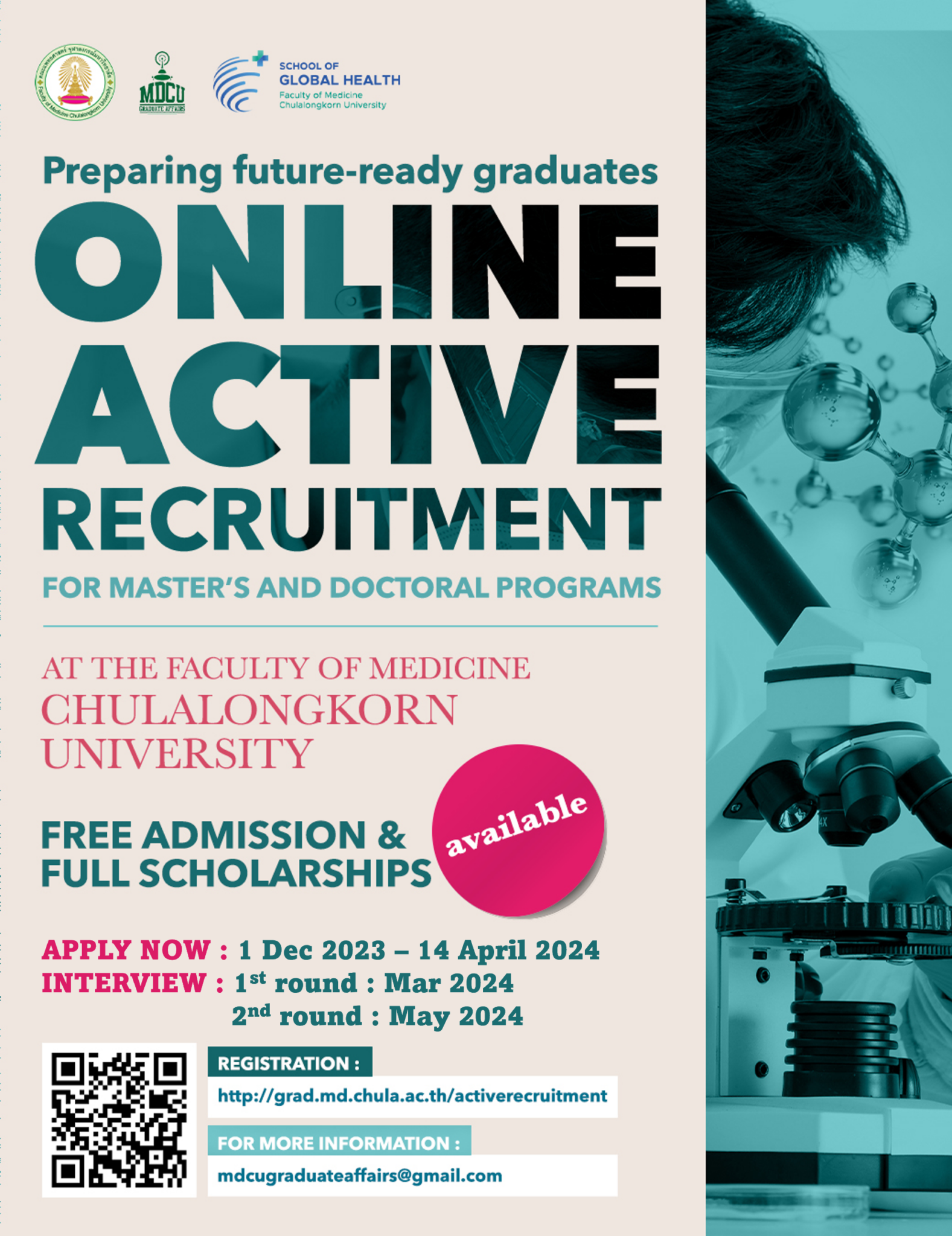 Call for Applications – International Program at the School of Global ...