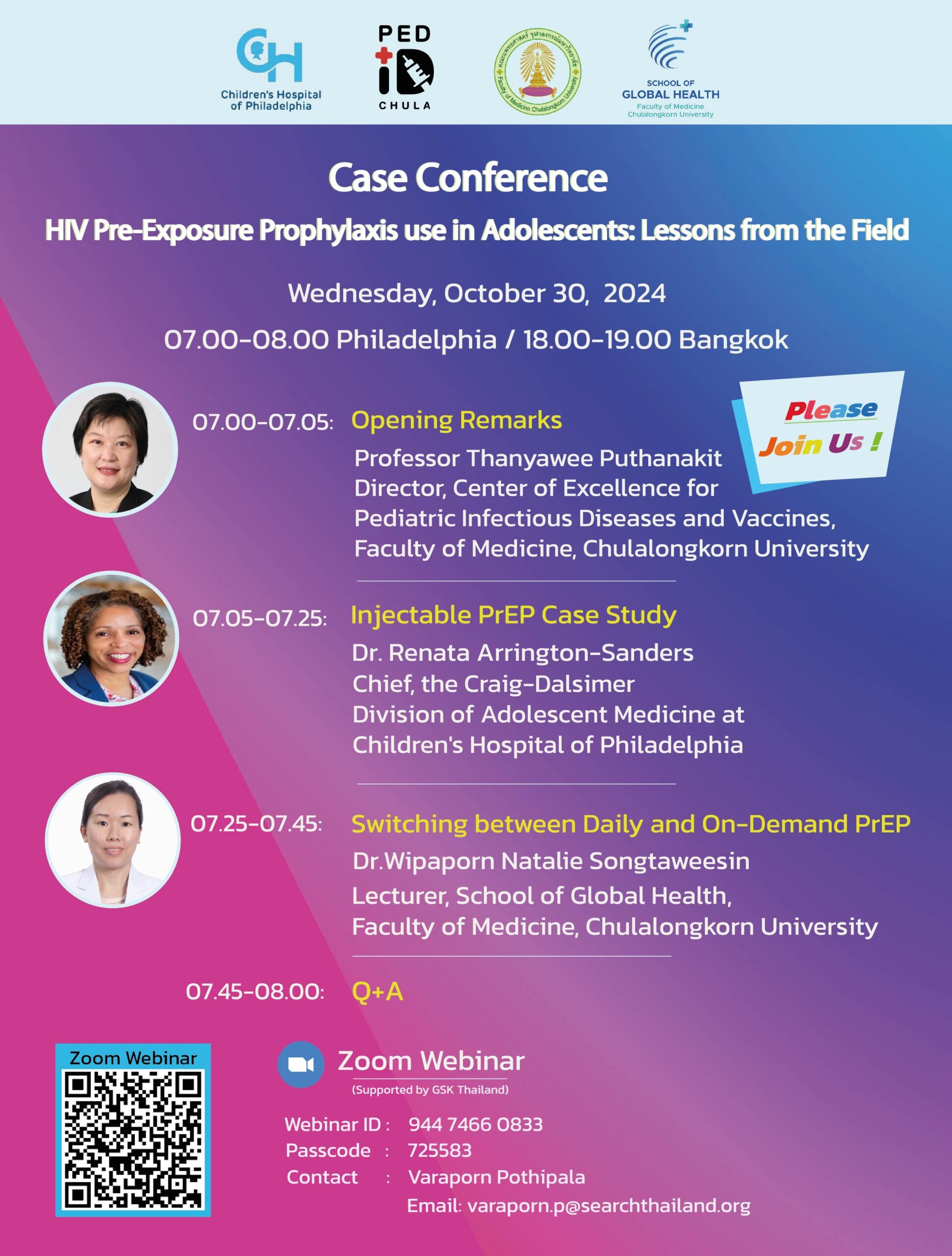 Case Conference: HIlV Pre-Exposure Prophylaxis use in Adolescents - School of Global Health ...