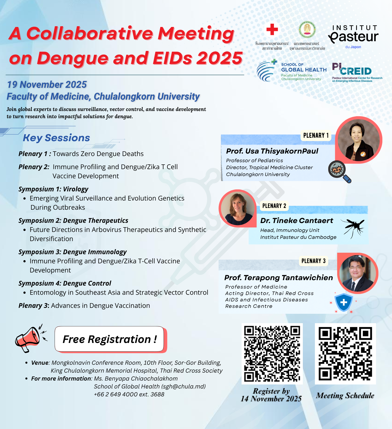 Collaborative Meeting on Dengue and EIDs 2025 - School of Global Health ...